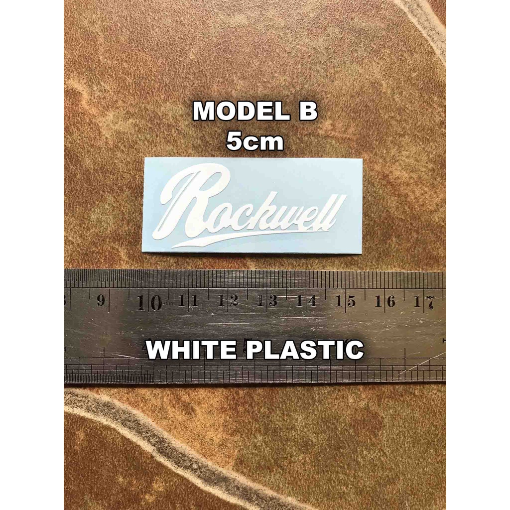 Rockwell Guitar Sticker Paste Headstock Decal Acoustic Electric Guitar ...