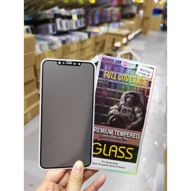 TEMPERED GLASS Full Matte Privacy Glass Ip11pro/Xs 5.8 Ip11promax/Xsmax ...