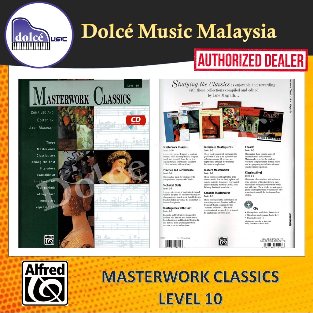 Alfred - Masterwork Classics Level 10 | Shopee Malaysia