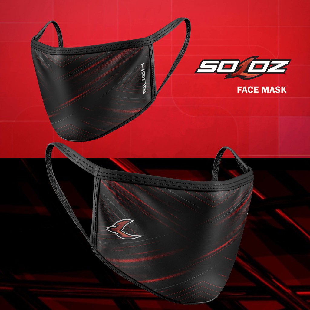 SOLOZ "L LOGO" FACEMASK | Shopee Malaysia