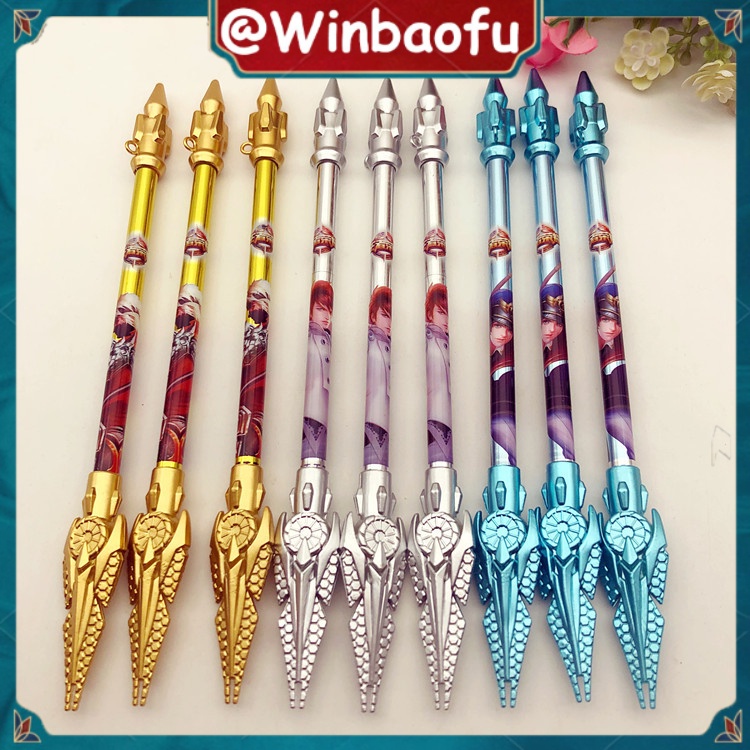 Spinning Pen Anti Stress Pen Spinning Anti-slip Hand Spinner Stress Toy ...