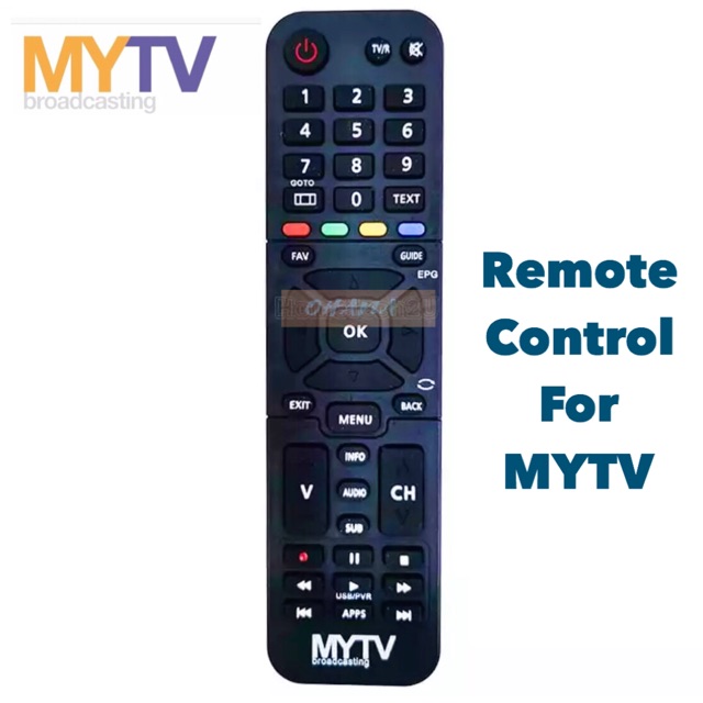 MYTV DECODER REMOTE CONTROL UNIVERSAL/ TV DEKODER MYTV T2 DVB | Shopee ...