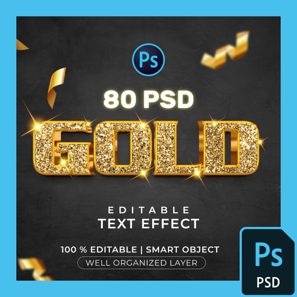 80 𝑷𝑺𝑫 𝑮𝒐𝒍𝒅 𝑬𝒅𝒊𝒕𝒂𝒃𝒍𝒆 𝑻𝒆𝒙𝒕 𝑬𝒇𝒇𝒆𝒄𝒕 [ .psd ] | Shopee Malaysia