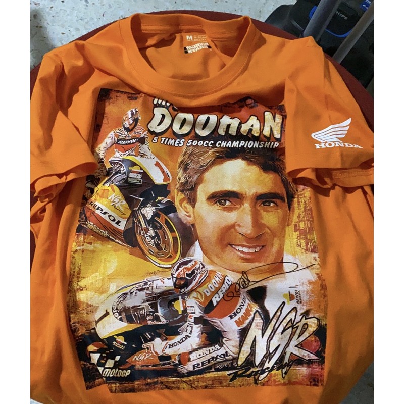 🔥Retro Tshirt🔥Mic Doohan Honda NSR 90s’ | Shopee Malaysia