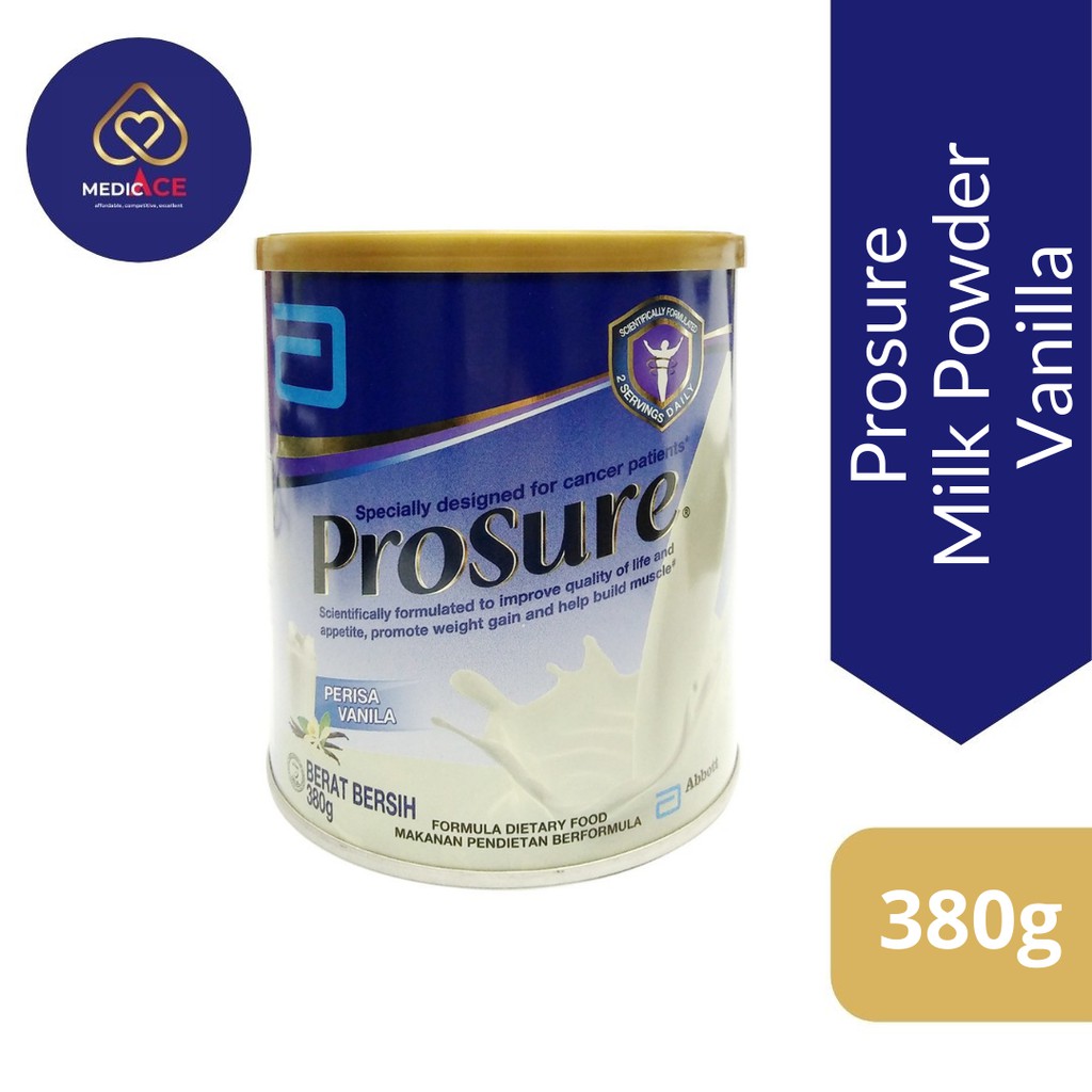 Abbott Prosure Milk Powder Vanilla 380g (Exp: 09/2023) | Shopee Malaysia