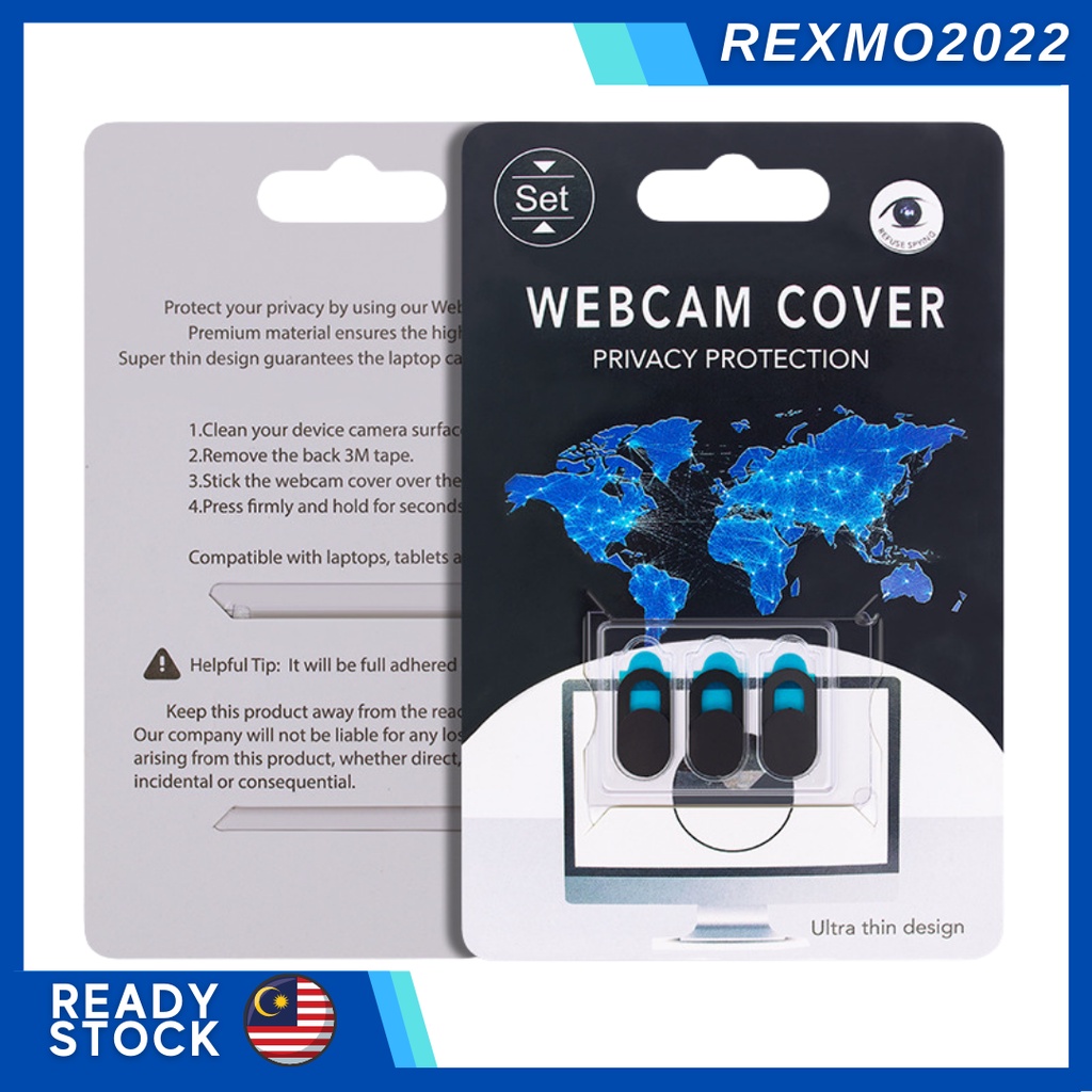 REXMO - Webcam Camera Cover 隐私保护 Penutup Kamera Privasi for Phone ...