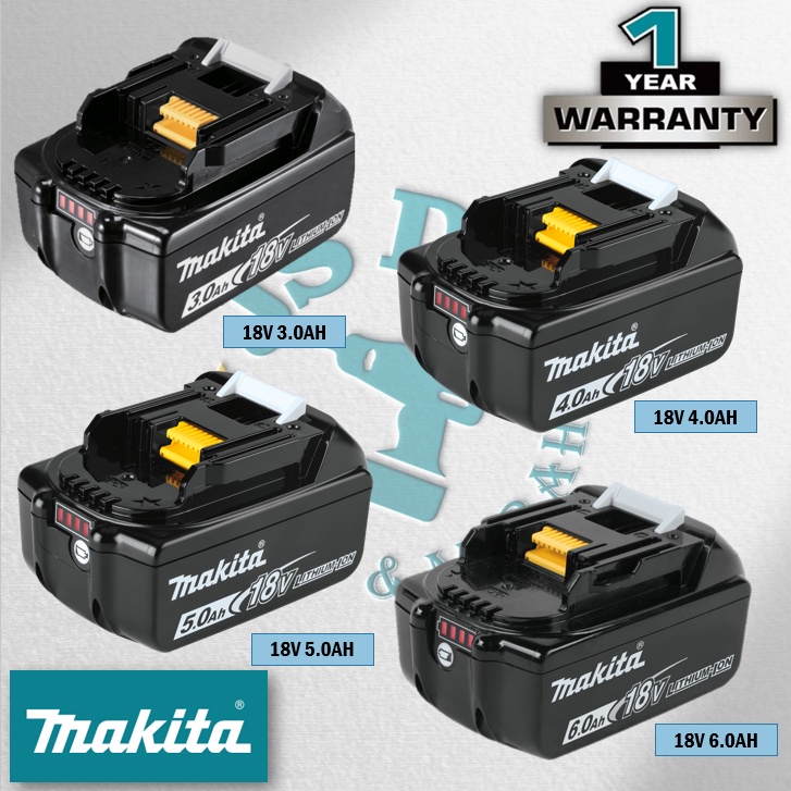 MAKITA BL1815N / BL1830 / BL1840 / BL1850 / BL1860 18V LXT Lithium-ion ...