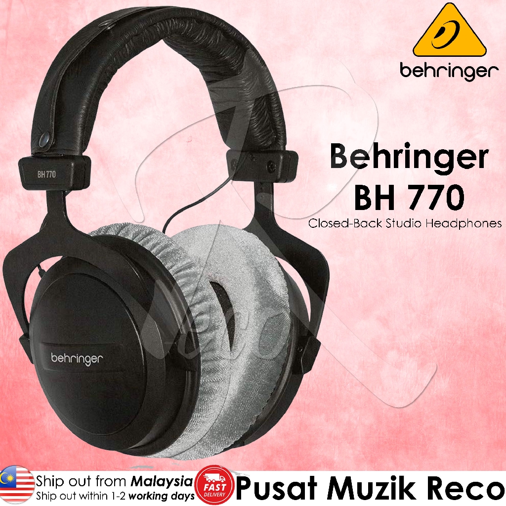 Behringer BH 770 Closed-Back Studio Reference Headphones (BH770 ...