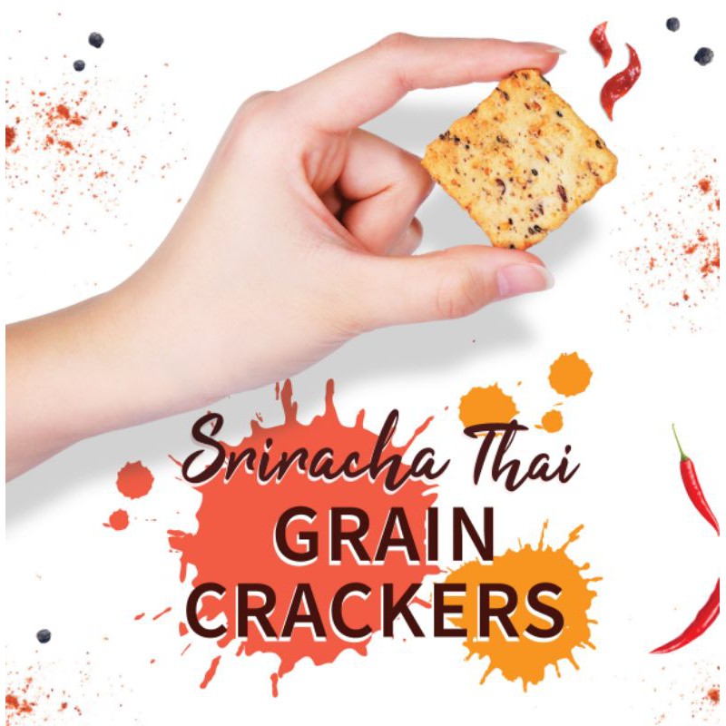 Sriracha Thai Grain Cracker (150gm) | Shopee Malaysia