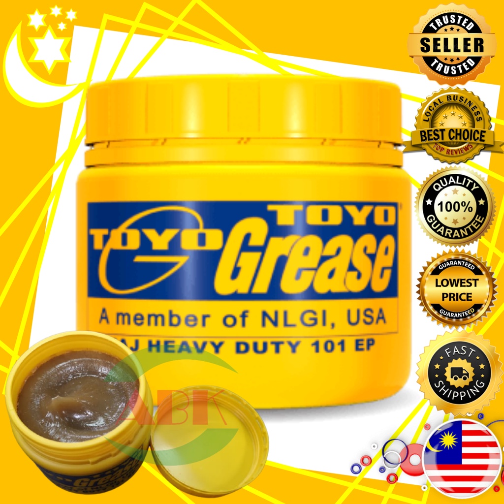 [100% ORGINAL] TOYO EAJ 101 EP MULTIPURPOSE H/D GREASE (YELLOW ...