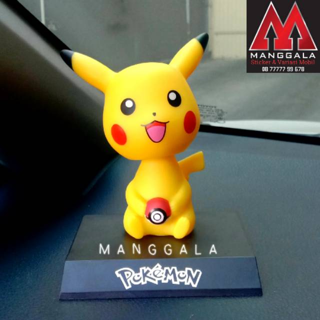 Pokemon Pikachu Ball Car Dashboard Rocking Display Doll | Shopee Malaysia