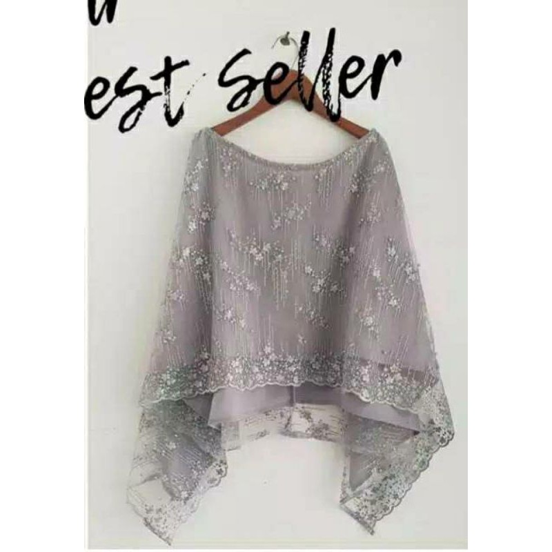 CAPE BROCAT TULLE TILLE ORI | Shopee Malaysia