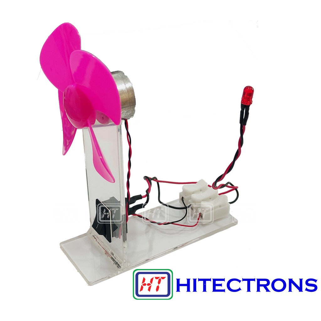 RBT PROJECT MINI WIND TURBINES GENERATOR DC MOTOR WIND GENERATOR KIT ...