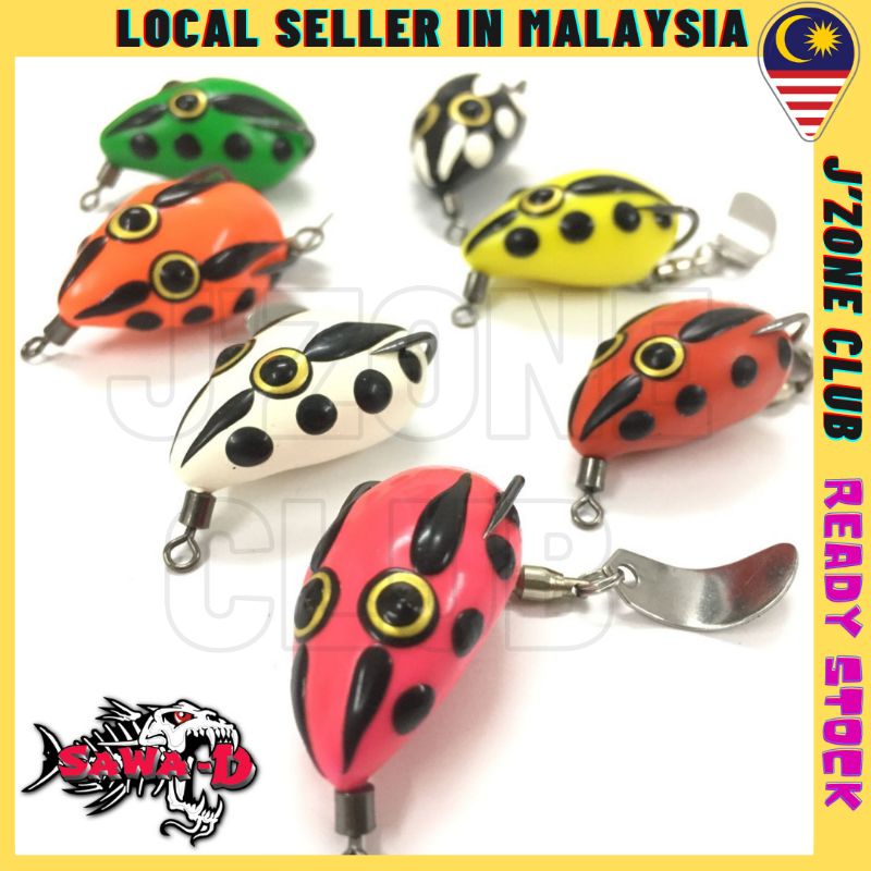 [ECM] Sawa-D N11 Mini Soft Frog Thailand | 3.0cm / 4g | Fishing Lure ...