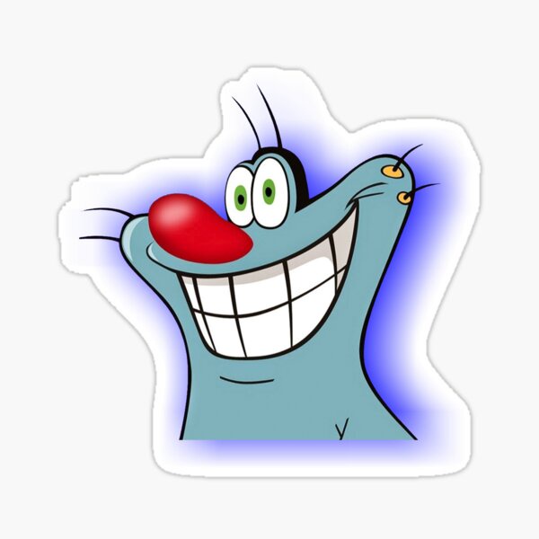 Oggy and The Cockroaches Stickers v1 | Shopee Malaysia