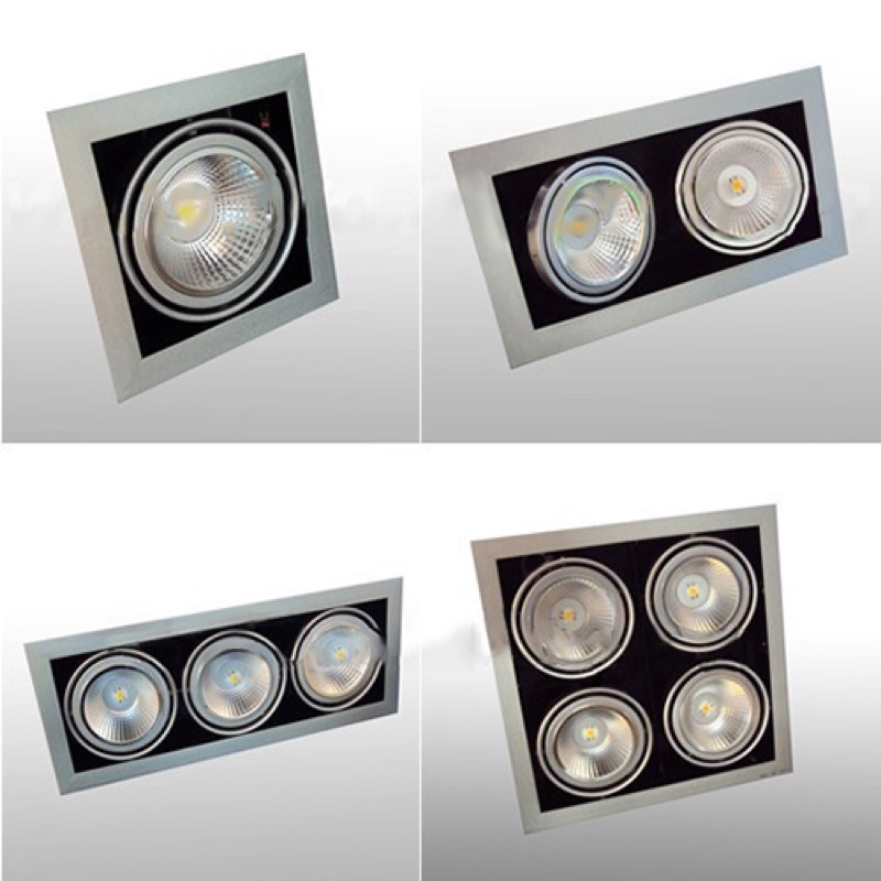 AR111 Recessed Ceiling Spotlight/Downlight & Adjustable Angel Lighting ...