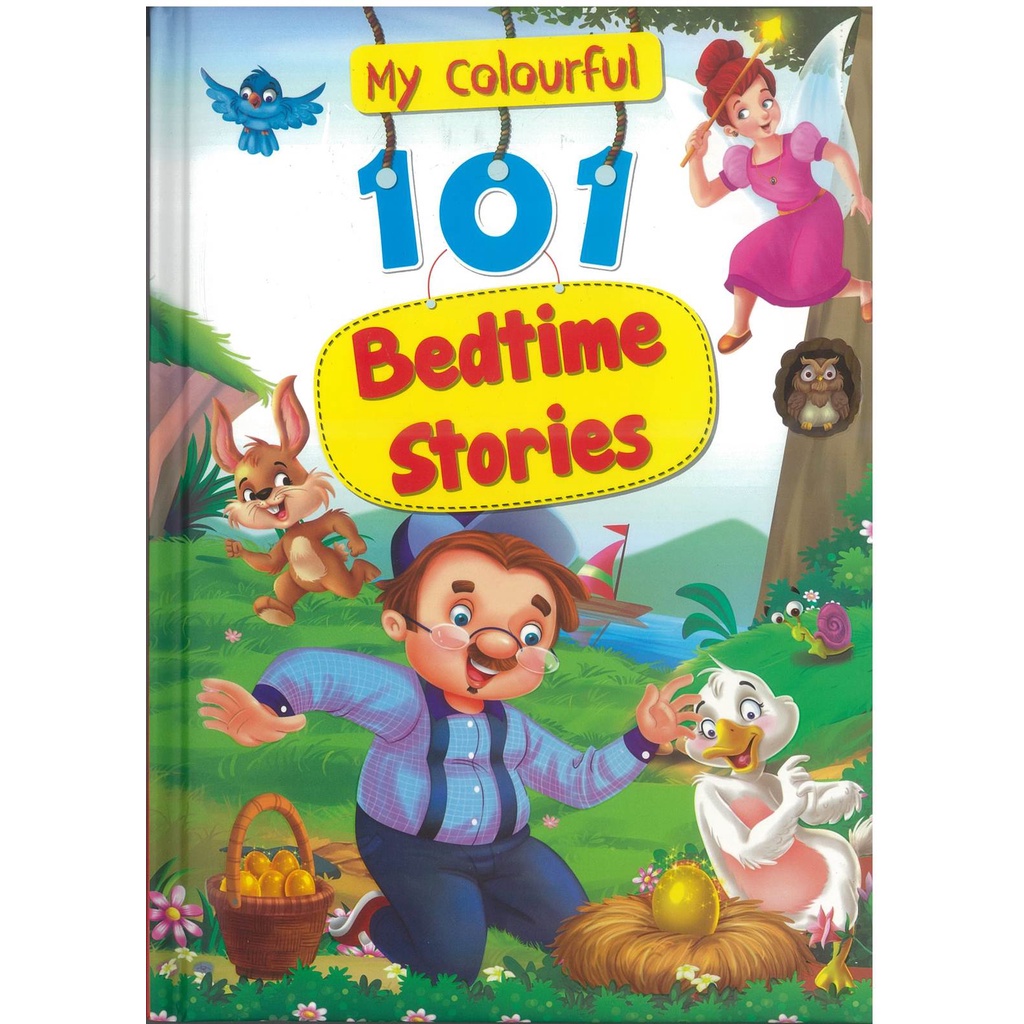 MY COLOURFUL 101 BEDTIME STORIES KID STORY BOOK buku cerita kanak-kanak ...