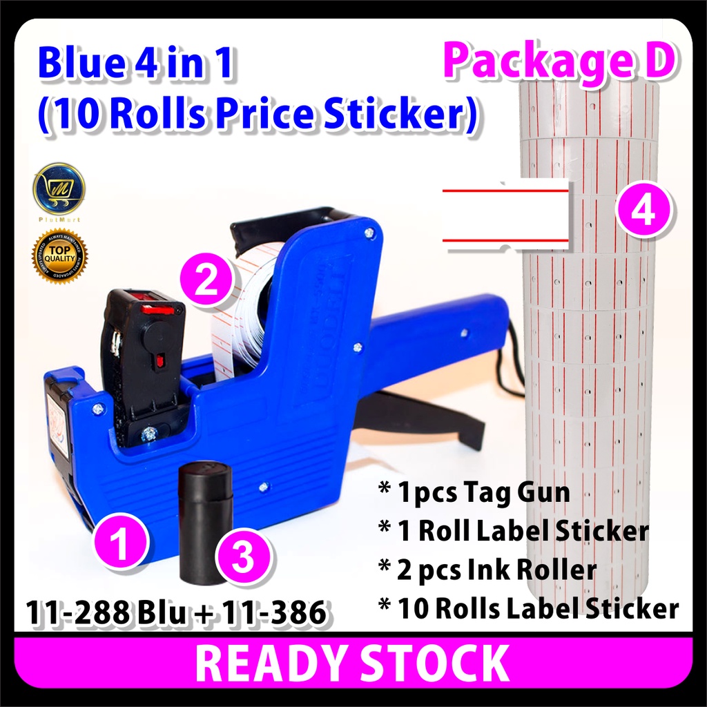 PlatMart - [READY STOCK] MX5500 Price Tag Gun Label Machine Labeler ...