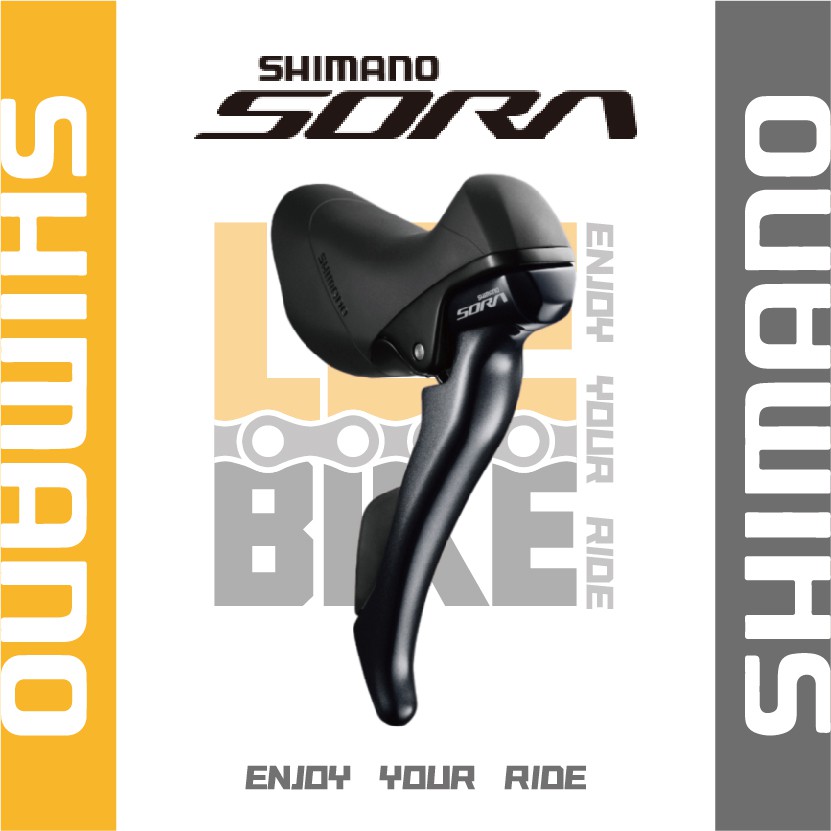 SHIMANO SORA SHIFTER ST-R3000-R (RIGHT ONLY) | Shopee Malaysia