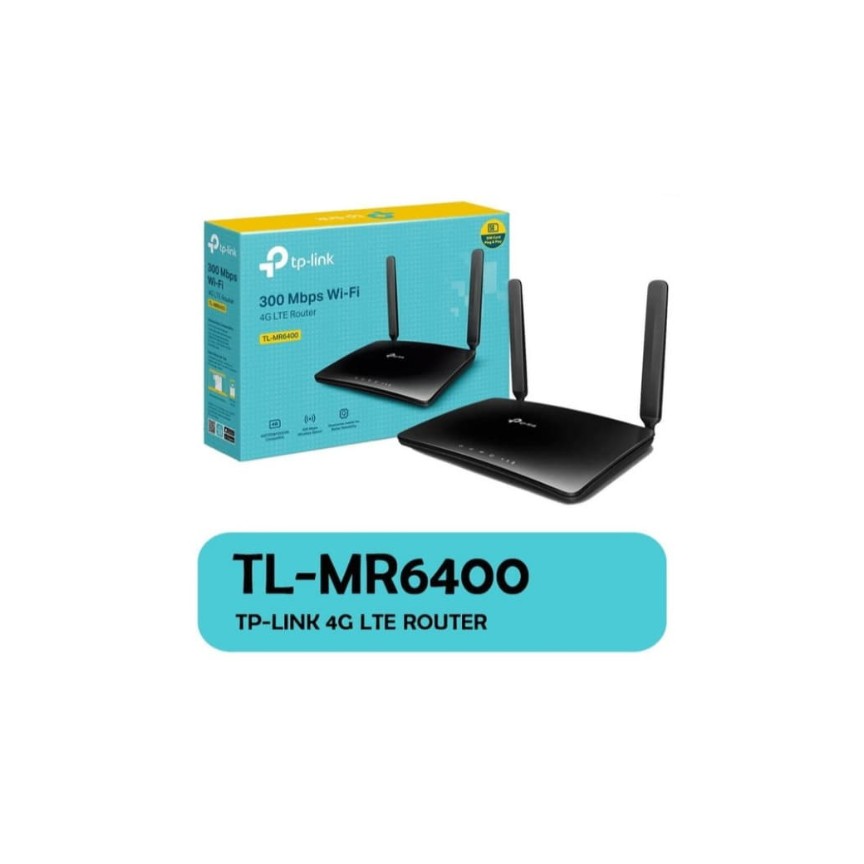 Tplink Tp Link Router MR6400 MR 6400 Simcard sim 4G LTE Official Router | Shopee Malaysia