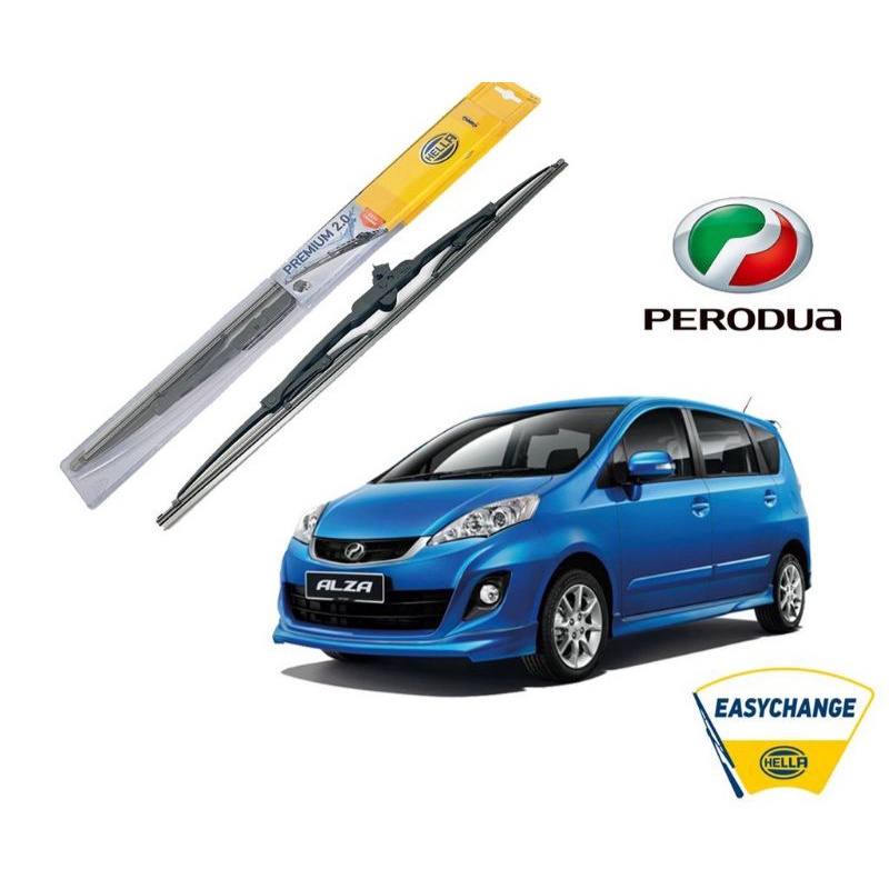 PERODUA ALZA 16/24 HELLA PREMIUM WIPER BLADE | Shopee Malaysia