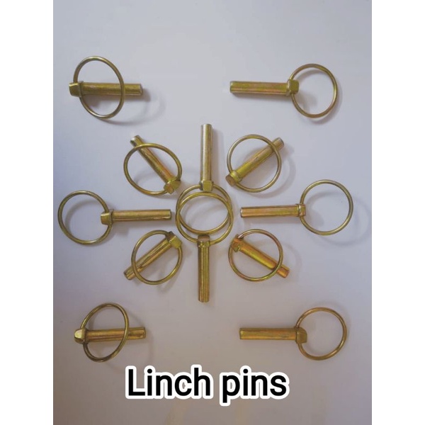 [Heavy Duty]A Dozen Steel Linch pin/auto lock pin/O shape pin 9.6mm for ...