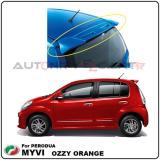 PERODUA MYVI 2015 SE OEM SPOILER WITH PAINTING (OZZY ORANGE) | Shopee ...
