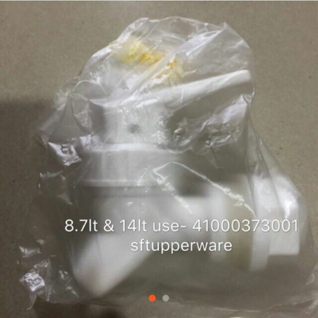 Tupperware Spare Part Tap for 8.7 Litre & 14 Litre Water Dispenser (1 ...