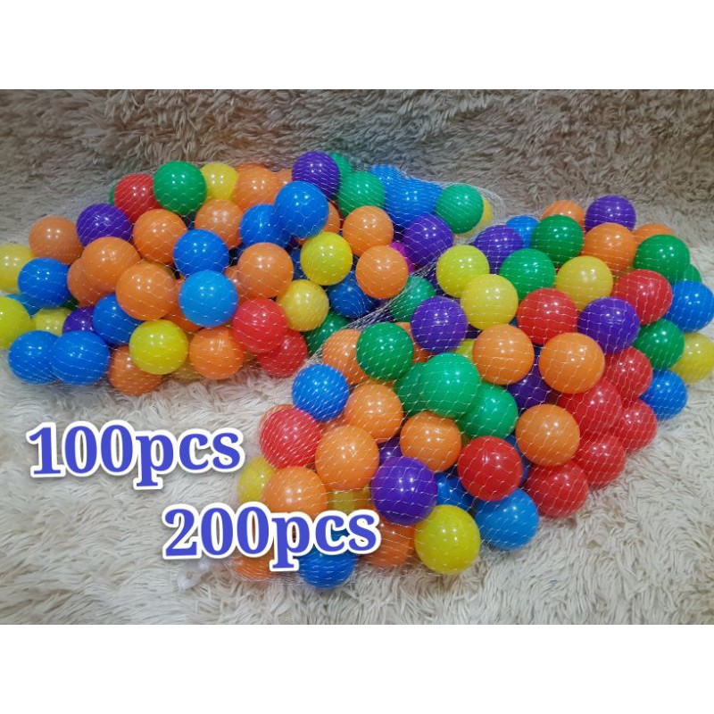 colourful soft plastic mini baby balls ocean water pool ball 100pcs and ...