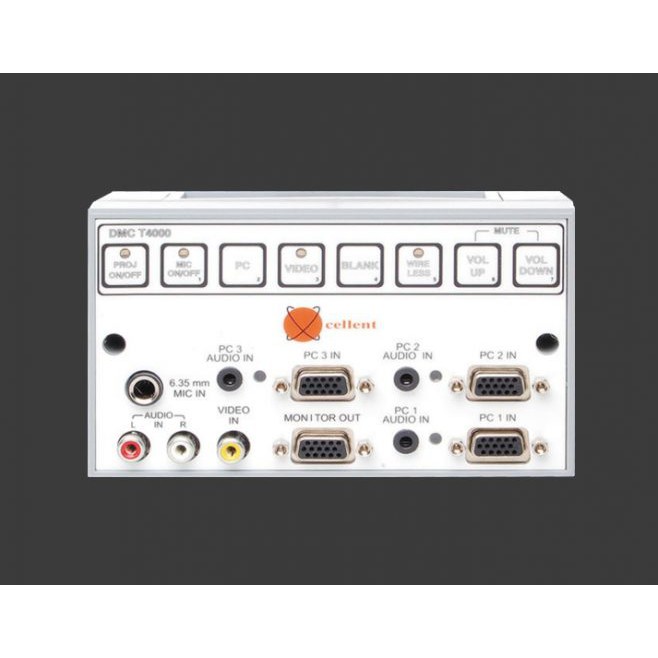 Dmc T4000 Side Switcher All Electronic Connectors VGA / AV / MIC / PC ...