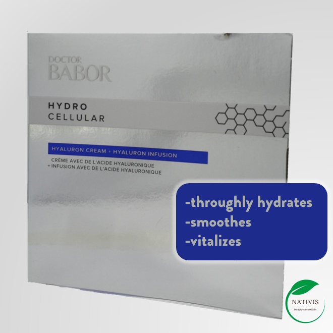 BABOR Doctor Babor Hydro Cellular - Hyaluron Cream + Hyaluron Infusion ...