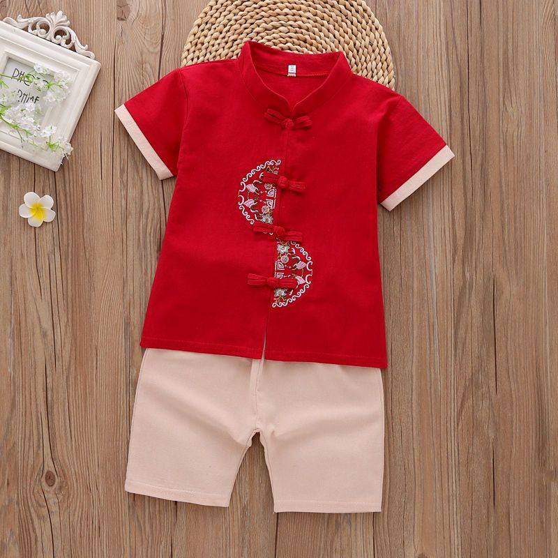 🔥READY STOCK IN MALAYSIA🔥👑👑CNY traditional kids boy cheongsam set👑👑 ...