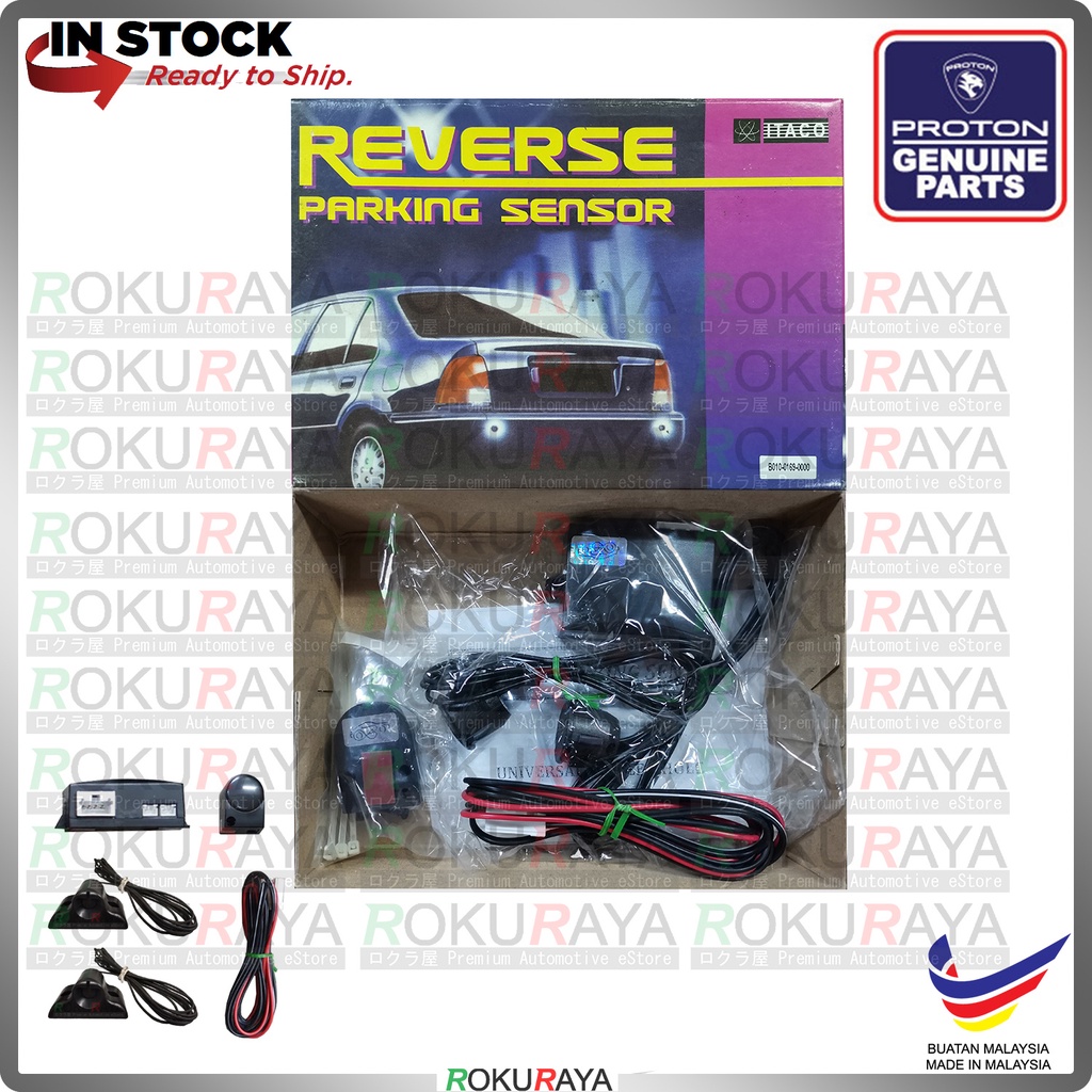 [ORIGINAL] Itaco Proton Saga Iswara Reverse Parking Back Up Ultrasonic ...