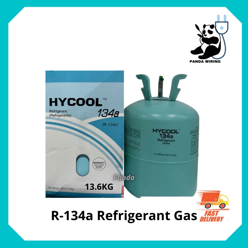 [ORIGINAL] HYCOOL R134a/R-22 Refrigerant Gas ( 13.6kg ) R134/R-22 Gas Aircond Kereta Peti Ais ...