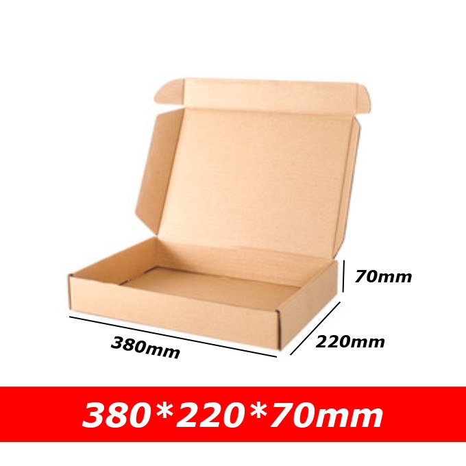 5 Pieces Carton Box Packaging- 380*220*70mm | Shopee Malaysia