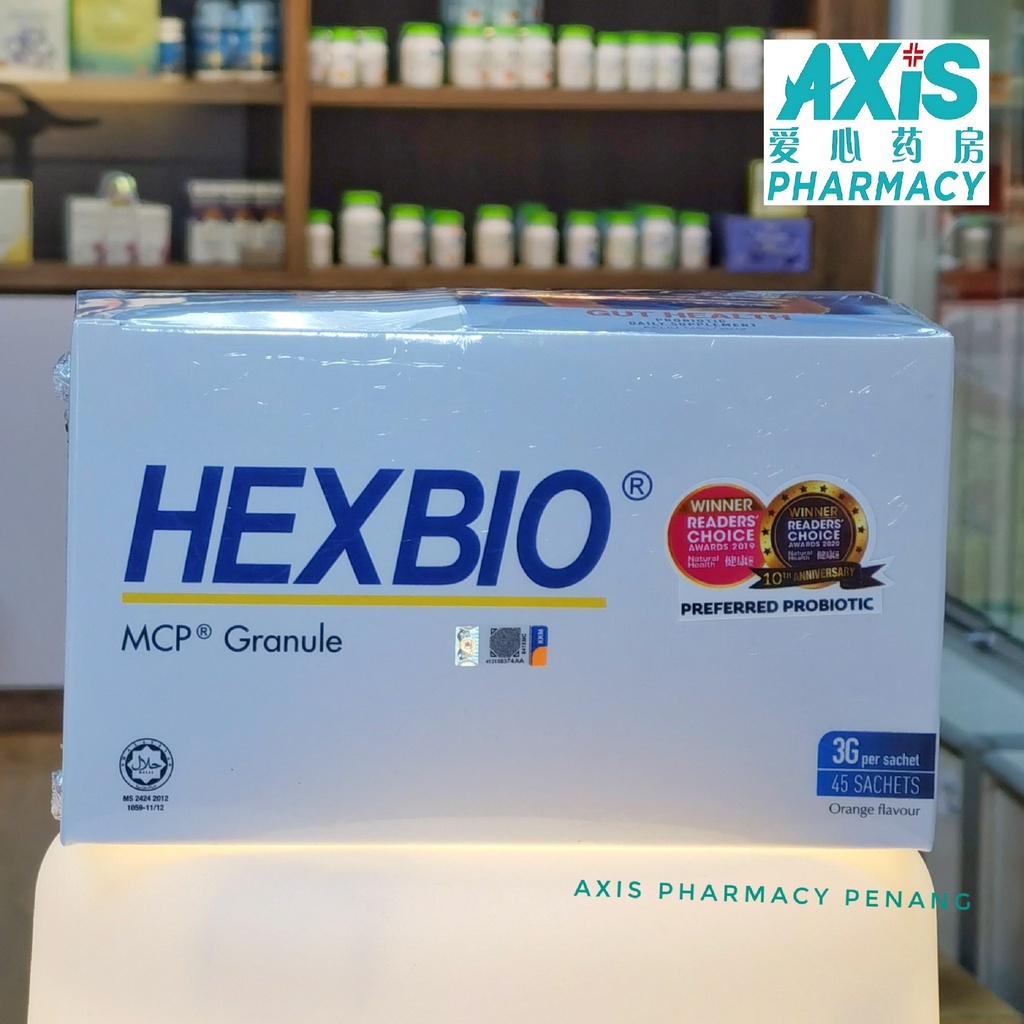 HEXBIO GRANULE 3G x 45 SACHETS PROBIOTIC EXP:07/2025 | Shopee Malaysia