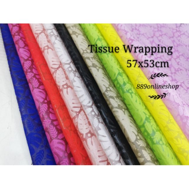 🔥Readystock🔥Wrapping Paper Non-Woven (Tissue Kualiti Tebal) | Shopee ...