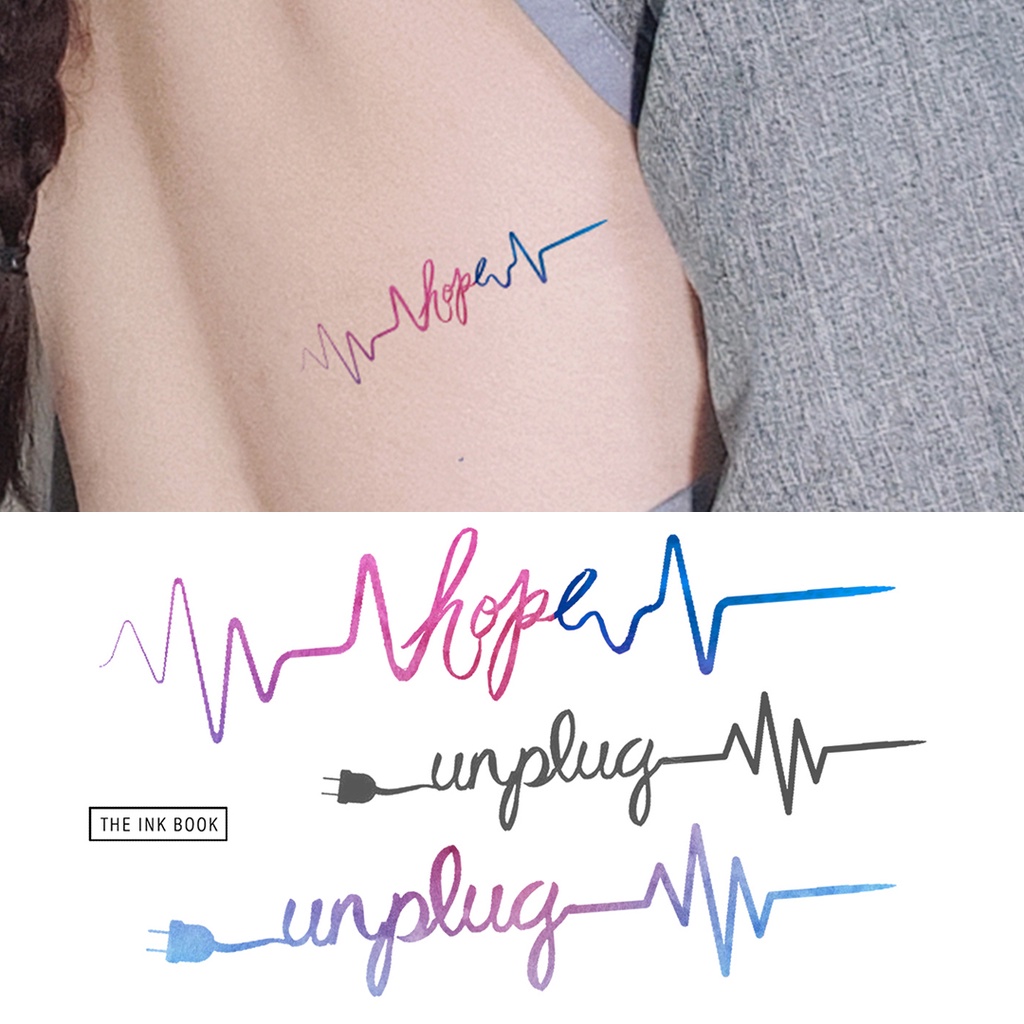 Temporary tattoo - Unplug | Shopee Malaysia