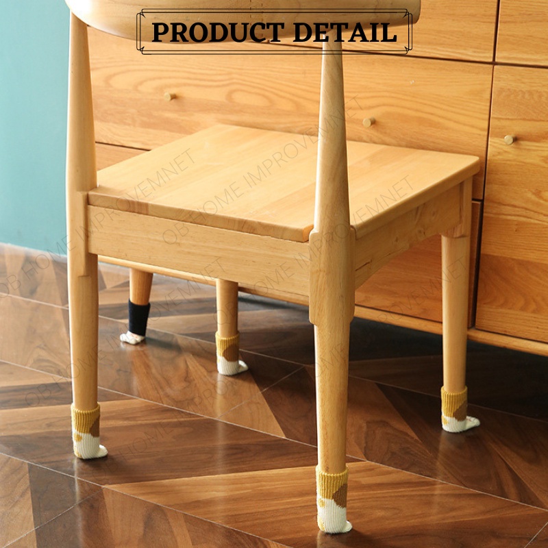 QB Chair Socks Chair Leg Cover Pelapik Kaki Kerusi Sarung Kaki Kerusi ...