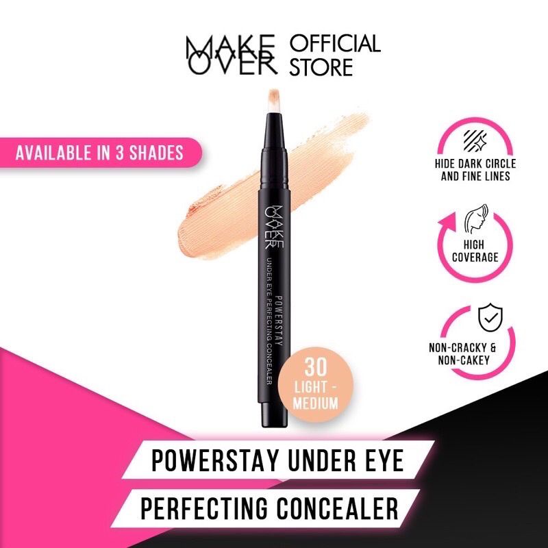 Concealer Make Over power stay perfecting makeover | Shopee Malaysia