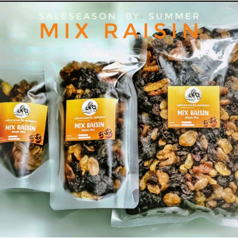 Kismis Mix (Mix: Dark Raisin & Golden Raisin) | Shopee Malaysia