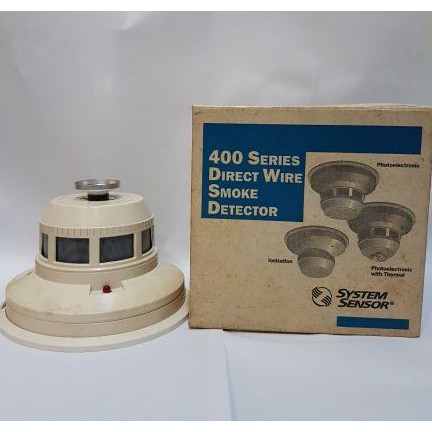 System Sensor 400 Series Direct Wire Smoke Detector (Photoelectronic ...