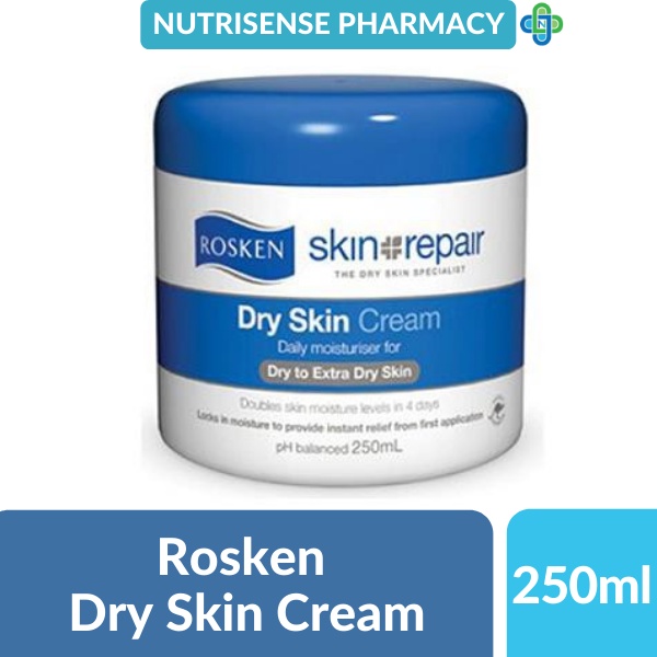 Rosken Dry Skin Cream (250ml) | Shopee Malaysia