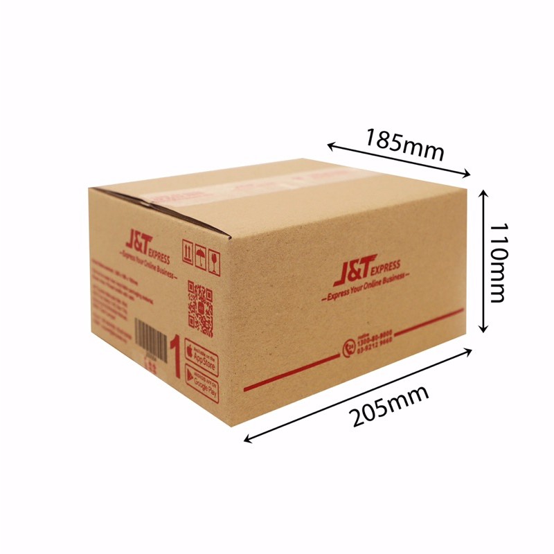 J&T Express Paper Box - Size XS | Shopee Malaysia