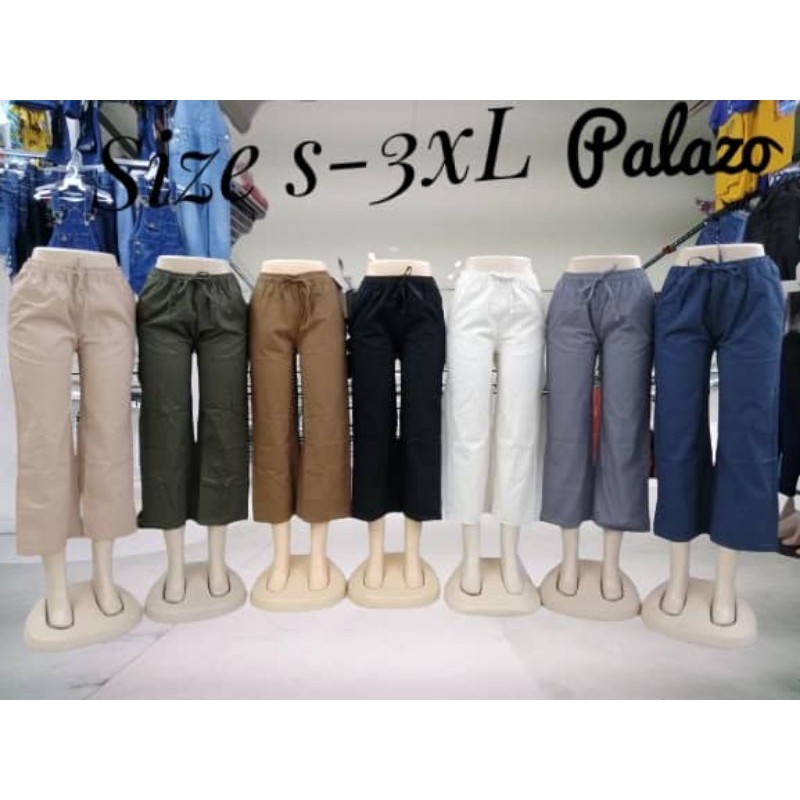 🔥🌹🌹New Stock Ladies Plazu Pant(Size S---3XL)🔥🔥🔥 | Shopee Malaysia