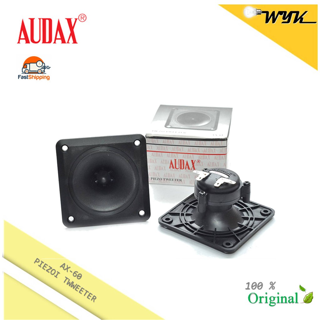 AUDAX AX-60 Piezo Tweeter Speaker | Shopee Malaysia