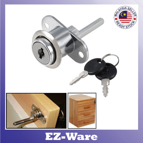 19mm Central Drawer Cylinder Cam Lock Desk Cupboard Locker Storage ...