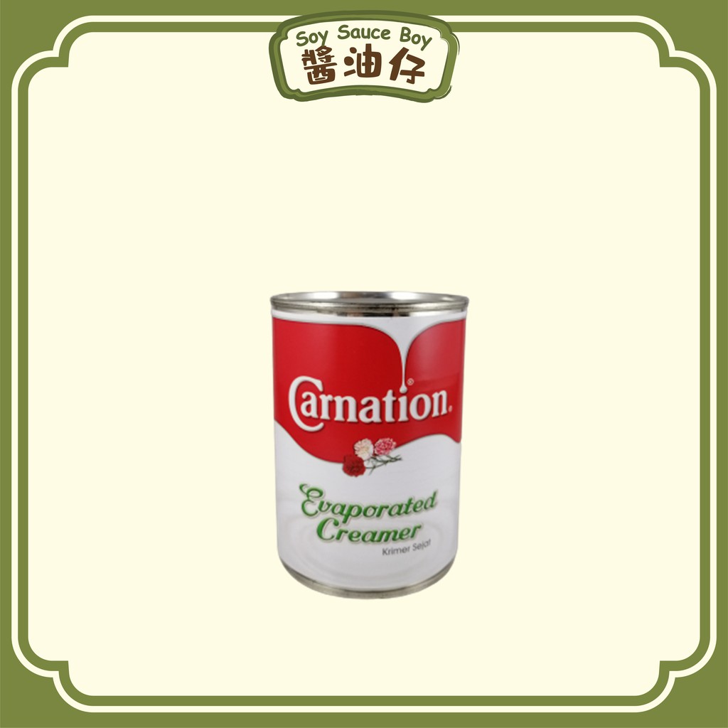 Carnation Krimer Sejat | Carnation Evaporated Creamer | 奶水 淡奶 390g | Shopee Malaysia