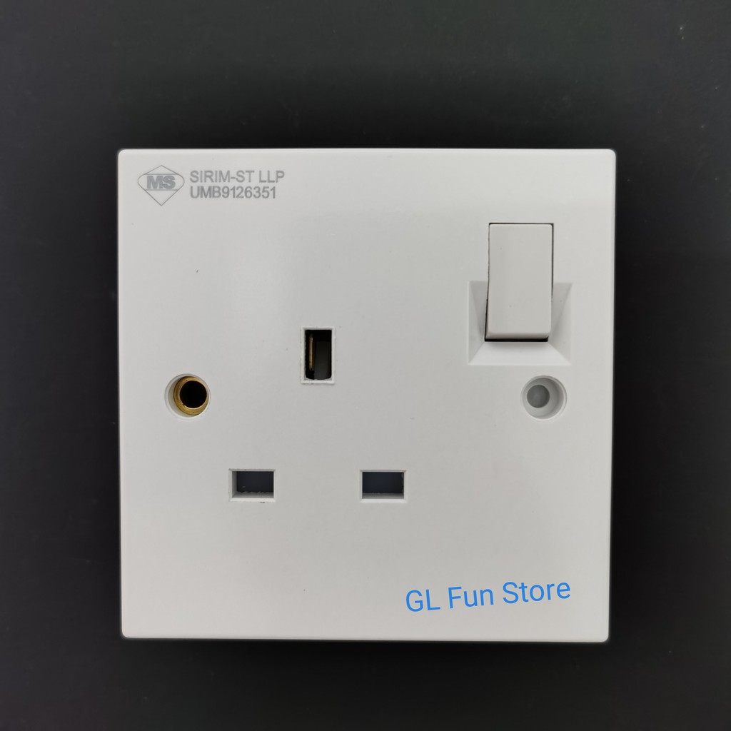UMS 13Amp Switch Socket Outlet (1213A) | Shopee Malaysia