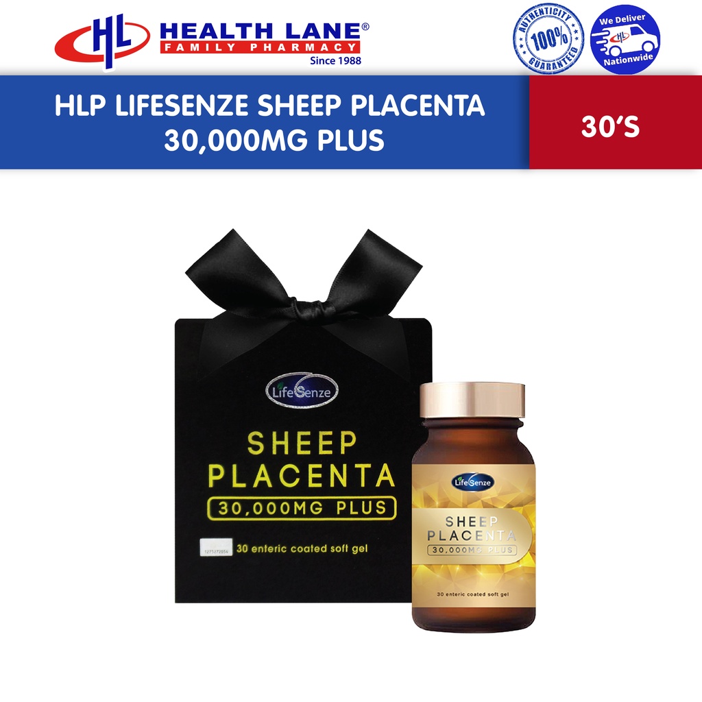 HLP LifeSenze Sheep Placenta 30000mg Plus (30's) | Shopee Malaysia